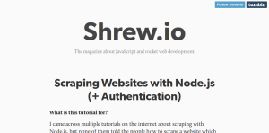 Cheerio Website Crawler Tutorials | Potent Pages